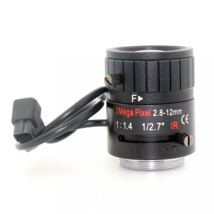 High Pixel CCTV Camera Wide Angle Lens 136 Degree 3MP Day Night Confocal